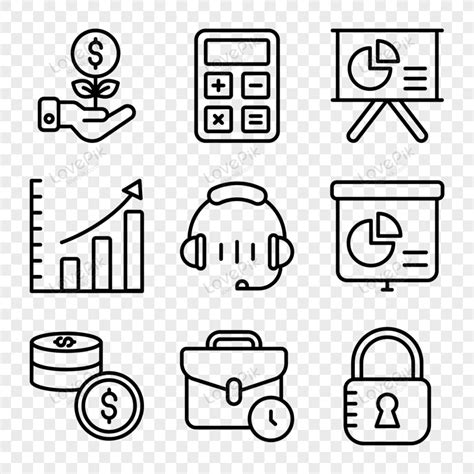 비즈니스 및 투자 벡터의 팩 Png 일러스트 무료 다운로드 Lovepik