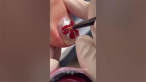 모어젤 텍스쳐젤로 유화 느낌 크리스마스 패디 아트 🩷🩷💚💚 Youtube