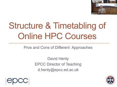 UNIVERSE HPC Events UNIVERSE HPC