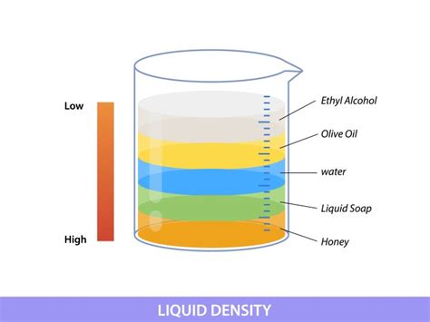 Diffusion Experiment With Water In Glasses Vector Image