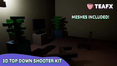 3d top down shooter kit in blueprints ue marketplace