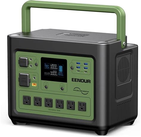 Jp Eenour ポータブル電源 P1500 大容量 1536wh480000mah 常時商用給電方式ups搭載