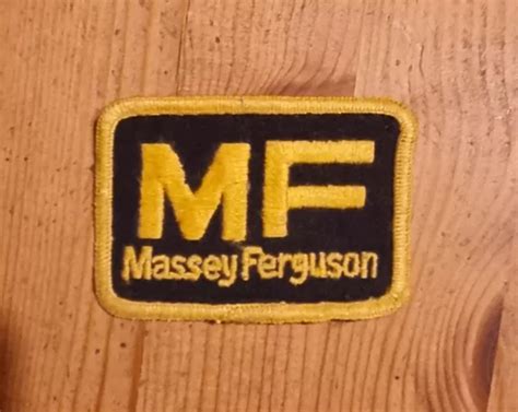 Vintage Massey Ferguson Cloth Patch Badge £800 Picclick Uk