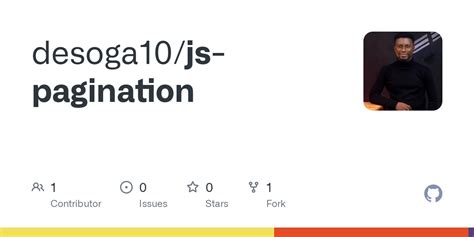 GitHub Desoga Js Pagination