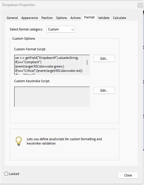 Solved Conditional Formatting Color Fill In Adobe Acrobat Adobe Product Community 9980178
