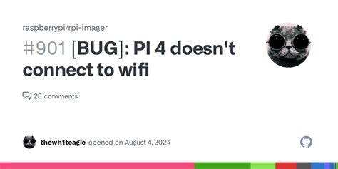 [bug] pi 4 doesn t connect to wifi · issue 901 · raspberrypi rpi imager · github