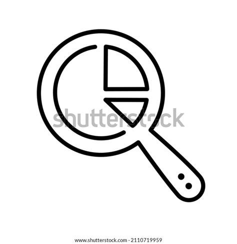 Black Thin Line Data Analytics Icon Stock Vector Royalty Free 2110719959 Shutterstock