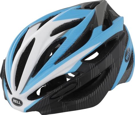 Bell Array Racefiets Helm Blauw Zwart Hoofdomtrek 59 63 Cm Bol