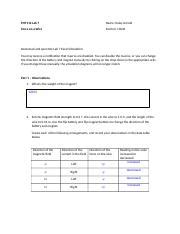 PHY112 Lab 07 WorksheetCompleted Docx PHY112 Lab 7 Name Haley Arnold Force On A Wire