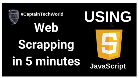How To Do Web Scraping In 5 Minutes Using Javascript Live Demo