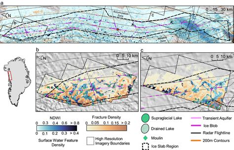 Spatial Distribution Of Ice Blobs And Their Relation To The