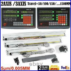 Axis DRO Digital Readout Display M TTL Linear Scale CNC Mill Lathe Machine Axis Digital