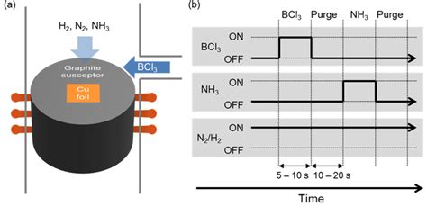 Synthesis Of The H Bn Layers Using Sequential Pulsed Cvd Process A