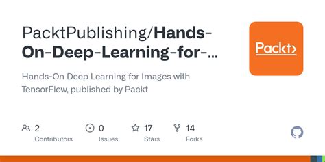 GitHub PacktPublishing Hands On Deep Learning For Images With TensorFlow Hands On Deep