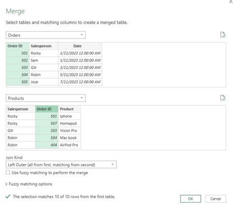 Excel Join Tables How To Merge And Match Data In Powerquery Office Watch