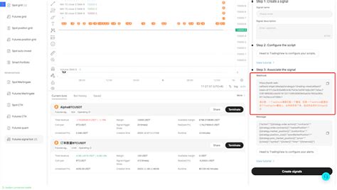 bitget futures signal bot automated trading enabled via tradingview