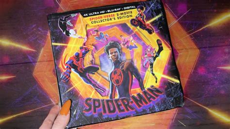 Spider Verse 2 Movie Collectors Edition Unboxing Youtube