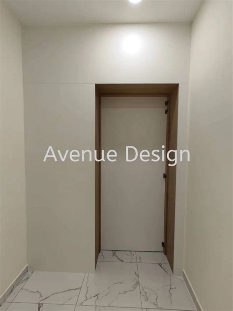 Partition With Hidden Door And Book Rack Work At Bukit Rahman Putra Sungai Buloh Selangor