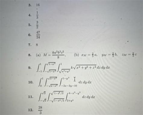 Solved Solve Only Number 3 7 And 12The Answer Key Is Down Chegg Com