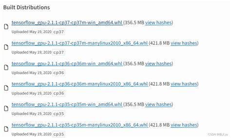Tensorflowcuda安装及常见的版本不兼容报错pip Install Tensorflow报错 Csdn博客