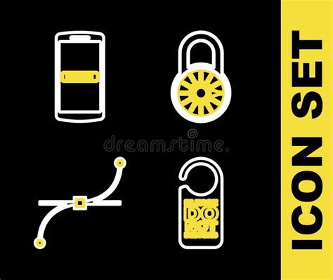 Set Line Safe Combination Lock Wheel Please Do Not Disturb Bezier