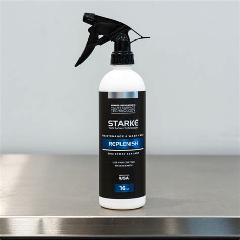 Starke Replenish 16oz Marine Sio2 Maintenance Spray Sealant The