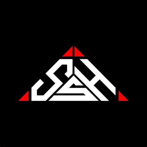 Ssh Letter Logo Creative Design With Vector Graphic Ssh Simple And Modern Logo 16925207 Vector