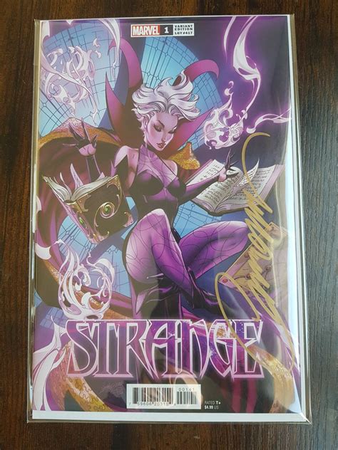 Strange Vol 3 1 J Scott Campbell Variant Signed By J Scott