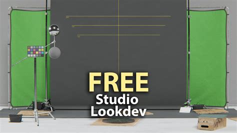 Free Download Studio Lookdev Scene Blendernation