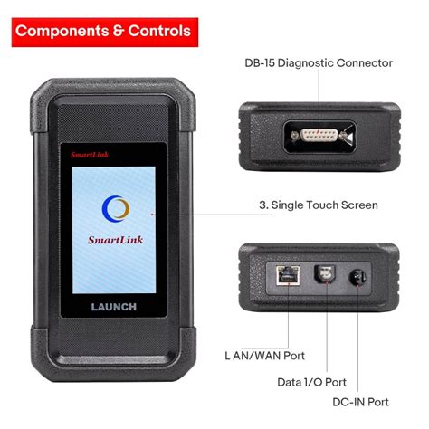 Launch X431 Smartlink B Remote Diagnostic Device Vehicle Data Link Connector
