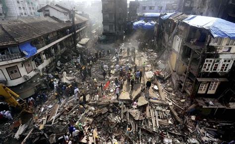 Mumbai Building Collapse Number Of Dead Rises To 34 15 Injured Being