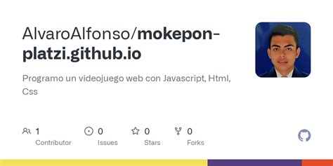 Github Alvaroalfonsomokepon Programo Un Videojuego Web Con Javascript Html