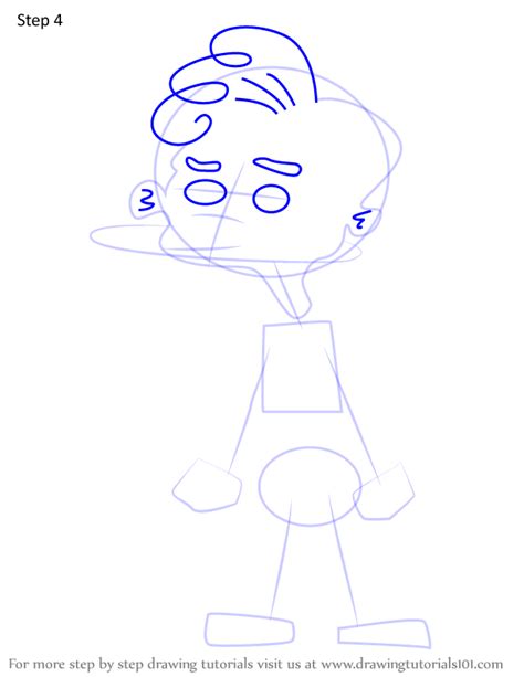 How To Draw Jimmy From Ed Edd N Eddy Ed Edd N Eddy Step By Step DrawingTutorials101 Com