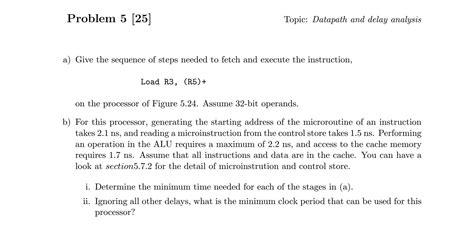 Give The Sequence Of Steps Needed To Fetch And Chegg