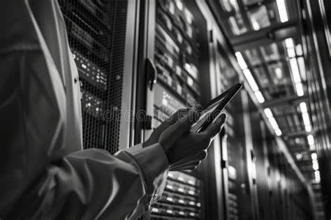 High Tech Data Center Stock Image Image Of Security 364073977