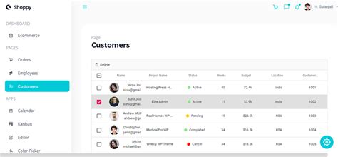 React Js Admin Dashboard On Behance