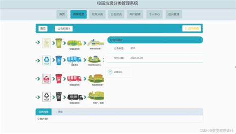 Javaphpnodejspython校园垃圾分类管理系统【2024年毕设】校园垃圾管理系统 Csdn博客