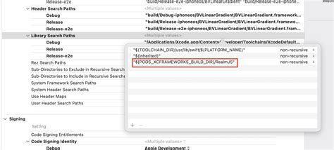 Ld Library Not Found For Lrealm Js Ios · Issue 4171 · Realmrealm Js