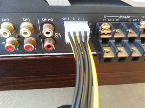 Amplifier Speaker Level Input