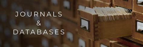 Journals And Databases Counselling And Psychology Libguides At University Of Divinity Library