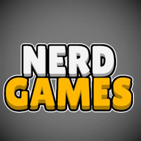 Nerd Games Youtube