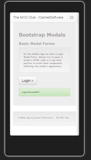 the asp mvc club bootstrap tutorial lesson 6 responsive modal