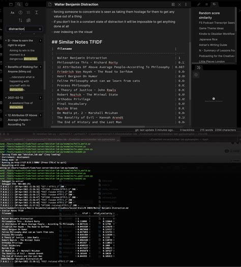 Find Similar Notes Python Script By Raudaschl Plugins Ideas Obsidian Forum