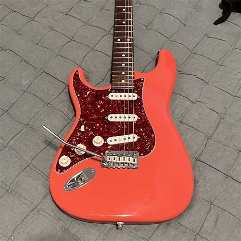 LEFTY Suhr Classic S Fiesta Red Left Handed Reverb