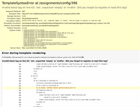 Python Did You Forget To Register Or Load This Tag In Django Stack Overflow