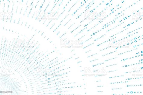 Big Data Visualization Analysis Technology Abstract Binary Code