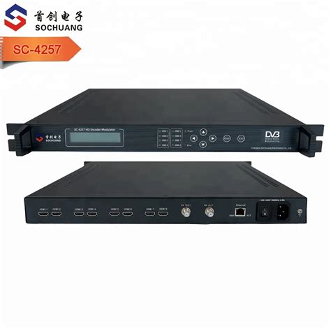 Sc 4257 Hd Dtmb Modulator 8channels Hd Coaxial Dtmb Modulator Hd H264 Dtmb Modulator Buy Hd