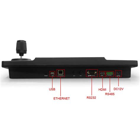 D IP Keyboard Controller For Onvif Ip Ptz Cameras