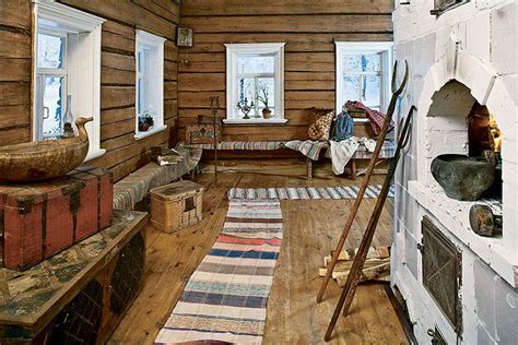Картинки по запросу фото интерьера русской избы Старинный дом Простой деревенский стиль
