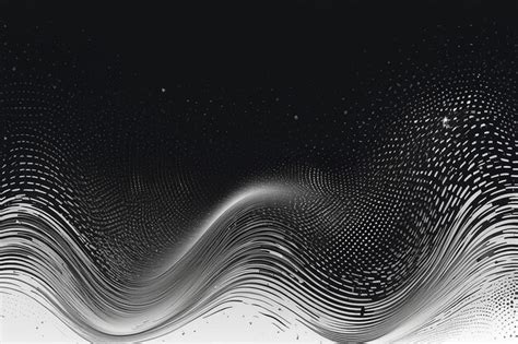 Premium Photo White Halftone Wave Abstract Background Vector